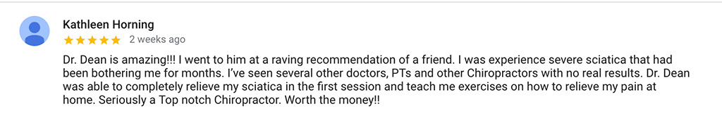 Sciatica Treatment LA: Find Relief from Sciatic Pain Now - Dr. Justin Dean